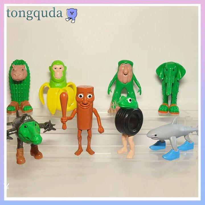 TONGQUDA Cartoon Tralalero Tralala Brainrot Figurine Collectable Gift ...