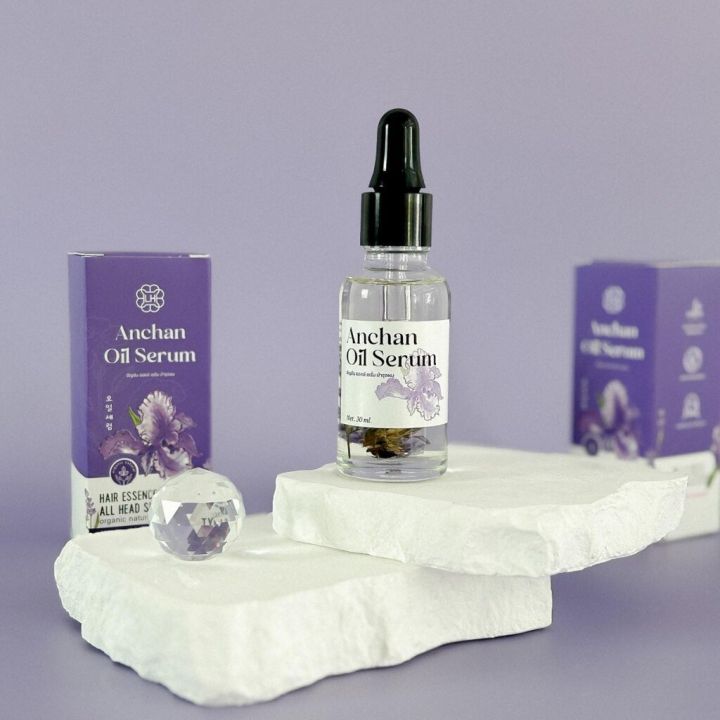 ราคาต่อขวด อัญชัน ออยล์ เซรั่ม บำรุงผม ANCHAN OIL SERUM HAIR ESSENCE ...