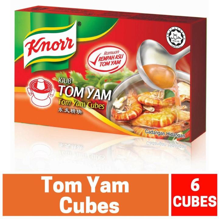 Knorr Cube 6 Cubes Tom yam | Lazada