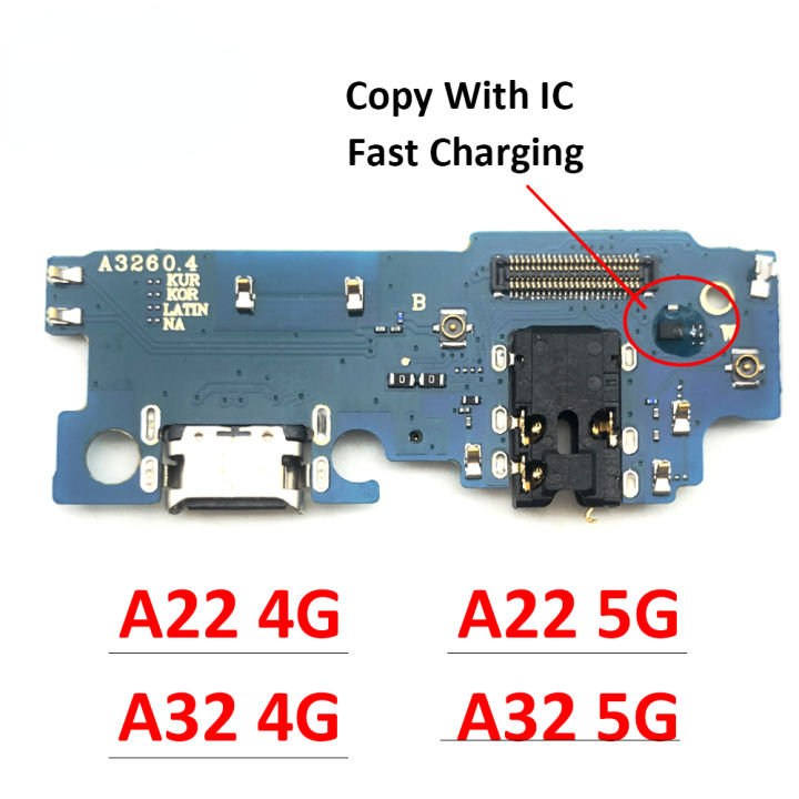 1 Pcs Charger Board PCB Flex For Samsung A22 A32 4G 5G A225F A226B ...