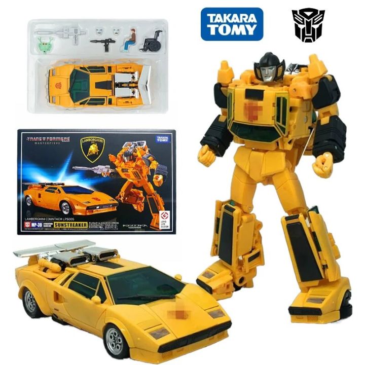 Takara Tomy Transformers G1 Masterpiece MP-39 Sunstreaker 15Cm Original ...