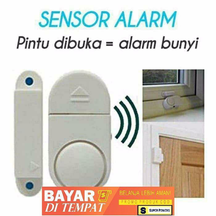 Sensor Alarm Otomatis Untuk Jendela Lemari Dan Pintu / Alarm Pintu ...