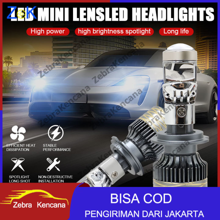 LAMPU LED MOBIL HIGH LOW BEAM SUPER TERANG H4 H11 H16 H1 H7 H8 H9 65 ...