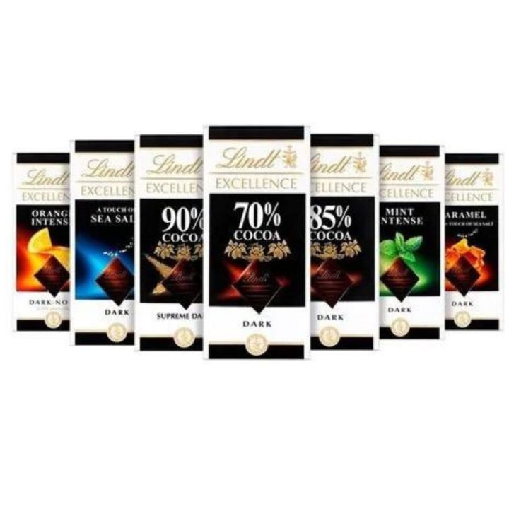 LINDT EXCELLENCE DARK CHOCOLATE 100g | Lazada.co.th
