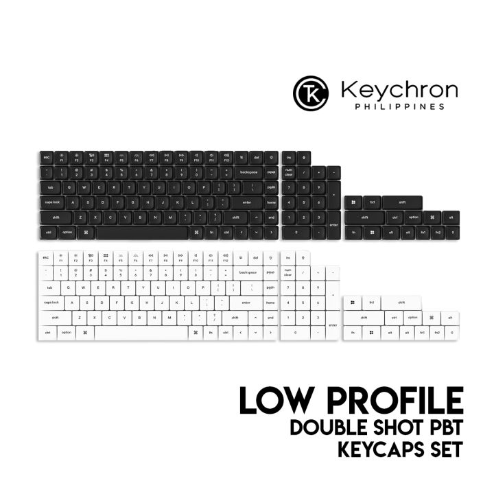 Keychron Low Profile Double Shot PBT Keycap Set | Lazada PH