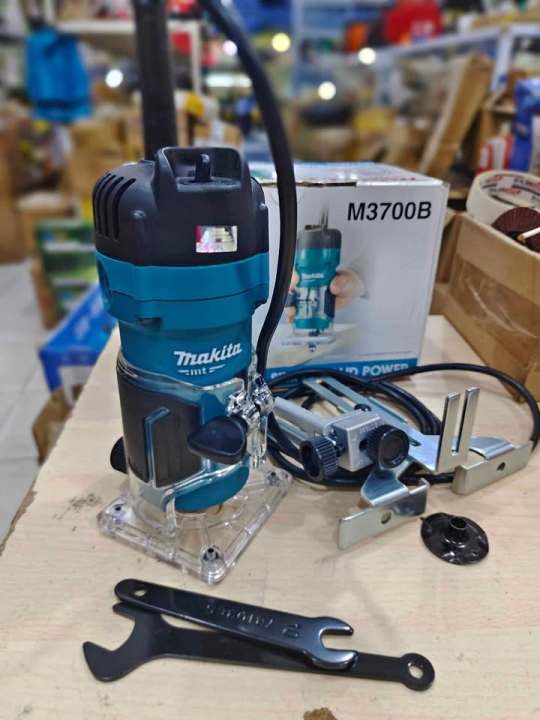PROMO 50% MESIN PROFIL TRIMER ROUTER KAYU MAKITA WOOD TRIMMER M3701B ...