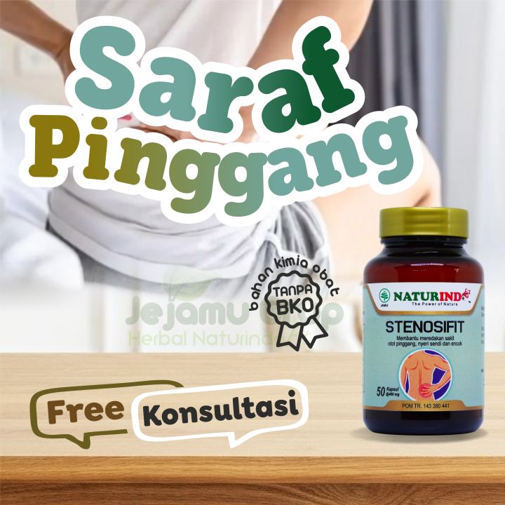 Obat Sakit Otot Saraf Pinggang Encok Saraf Kejepit Pegal Linu Ampuh ...
