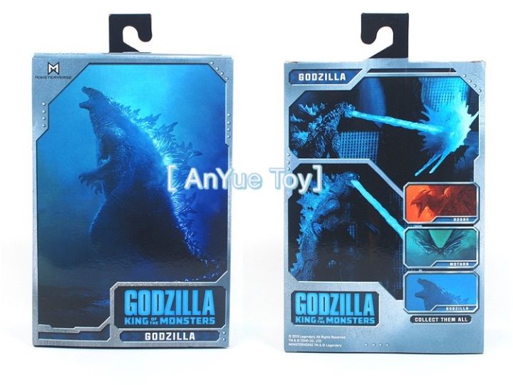 NECA Godzilla 6 inch 18cm 2019 Movie burning Godzilla Nuclear Power SHM ...