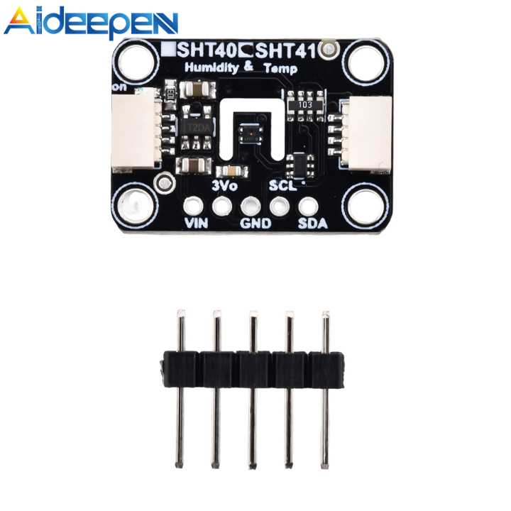 Aideepen SHT40 Temperature and Humidity Sensor Breakout Digital Output Sensor Module IIC I2C ...