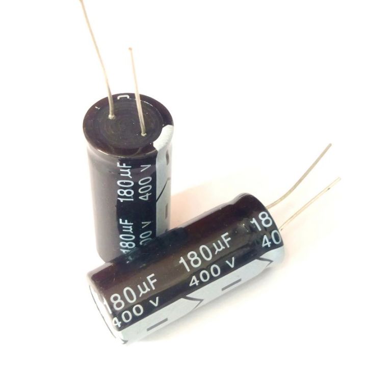 2PCS 400V 180uF 400Volt 180MFD Electrolytic Capacitor 18×40mm | Lazada PH