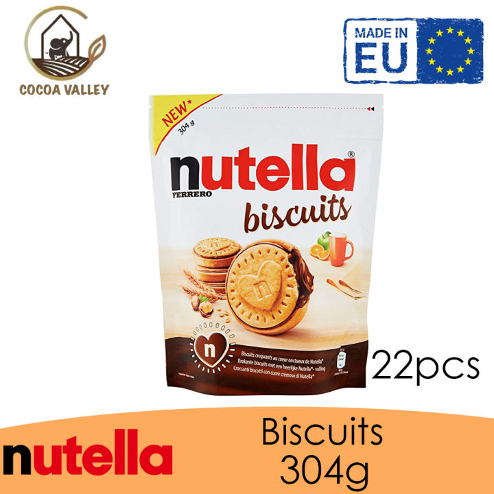 Nutella Biscuits 22pcs 304g (Made in EU) BB:09/25 | Lazada