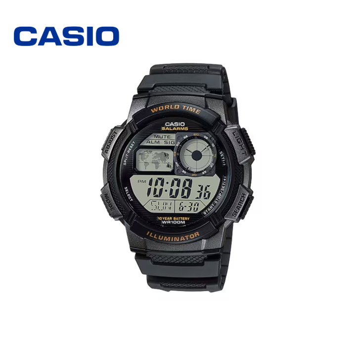 Casio Watch AE-1000W-1A Original Black Digital Watch for Men | Lazada PH