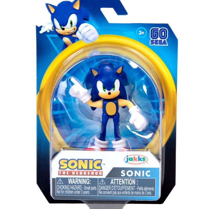 Sonic The Hedgehog Action Figure 2.5 Inch Sonic Articulated Collectible ...