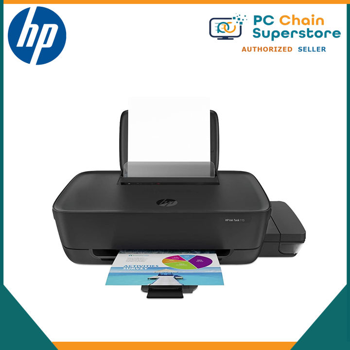 HP Ink Tank 115 Single Function Continuous Ink Printer ( Print Only ...