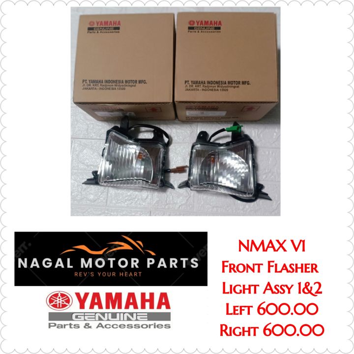 FRONT FLASHER LIGHT ASSY 1&2 FOR NMAX V1 YAMAHA GENUINE PARTS | Lazada PH
