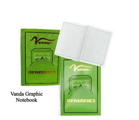 (buy 1 - take 1)Vanda Mathematics Graphing Notebook Spiral Yarn | Lazada PH