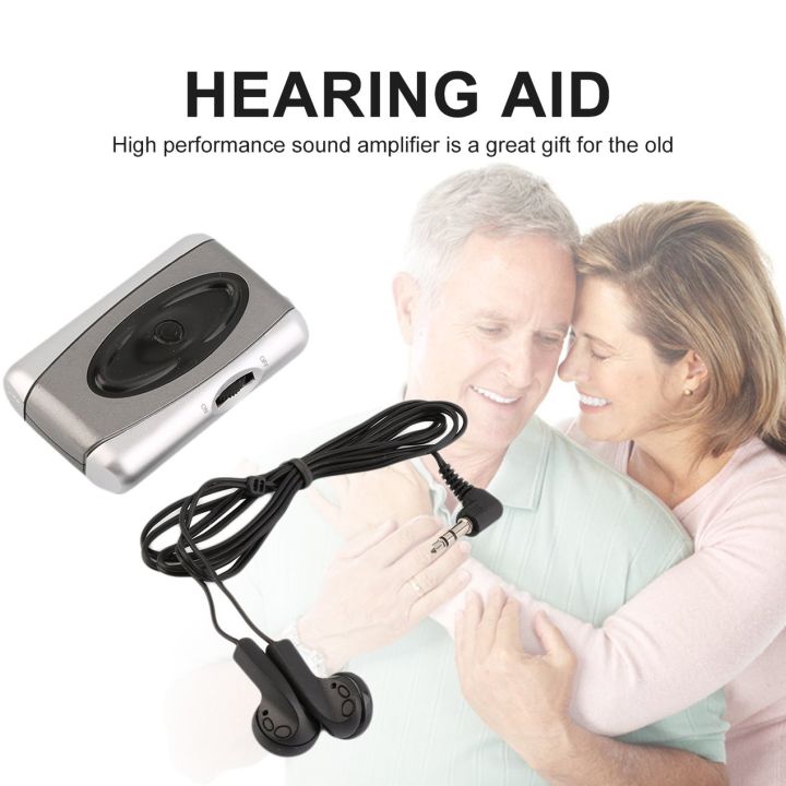 Personal TV Sound Amplifier Hearing Aid Assistance Device Listen ...