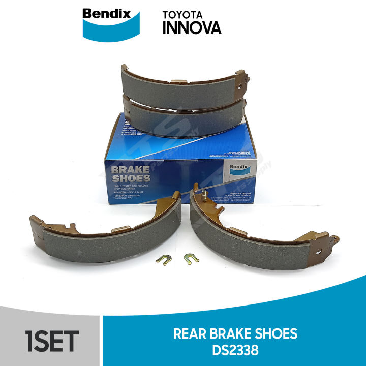 Bendix Rear Brake Shoe Toyota Innova 2005 - 2015 DS2338 | Lazada PH