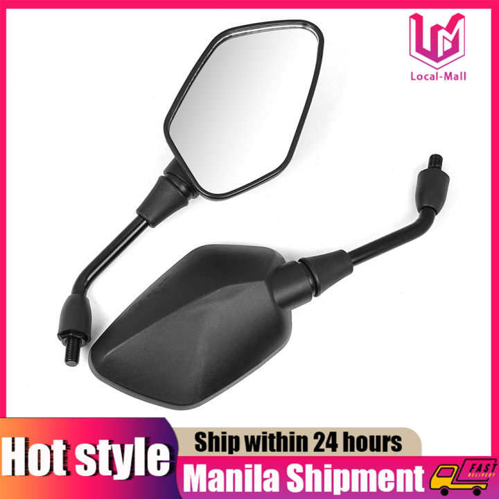 【Delivery 24 hours】2PCS HONDA PCX 160 SIDE MIRROR SHORT STEM L3241 NON ...