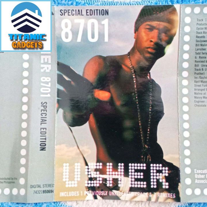 Cassette Tape - USHER 8701 - Special Edition - Collector's Item - Cassette Tape | Lazada PH