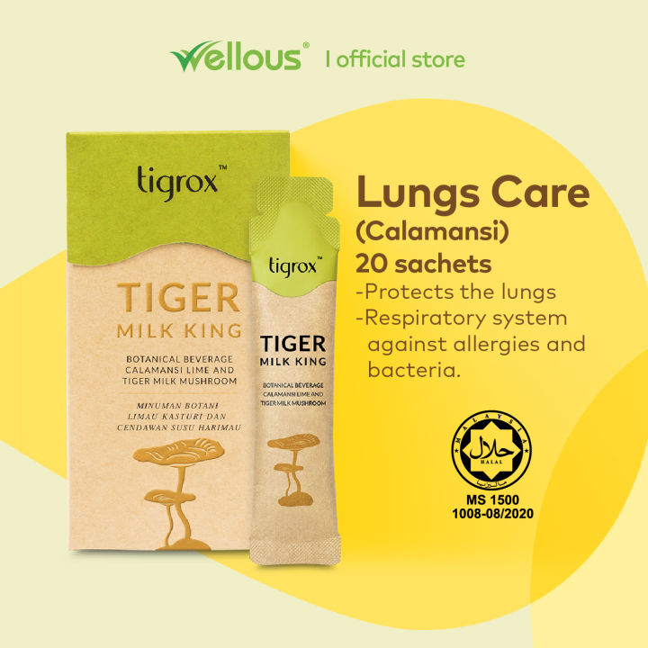 Tigrox Tiger Milk King (20 Sachets x 20ML) - Improving the respiratory ...
