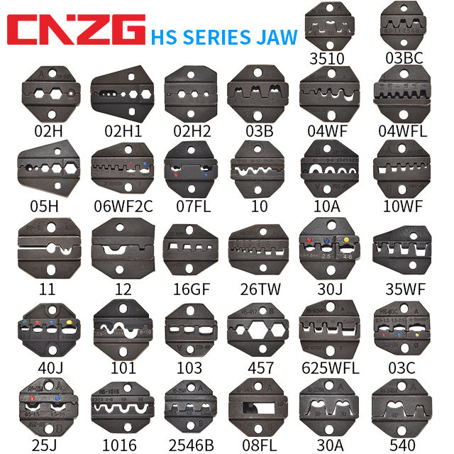 1PC HS Crimp Plier Jaws Pliers Dies Plug Tube Insulation Non-insulated ...