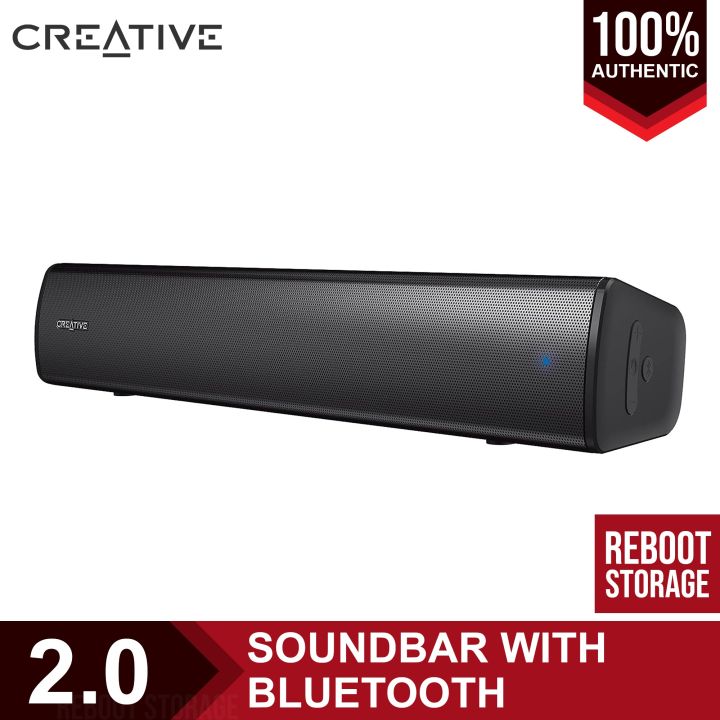 Creative Stage Air V2 Compact Under-monitor USB Soundbar with Bluetooth ...