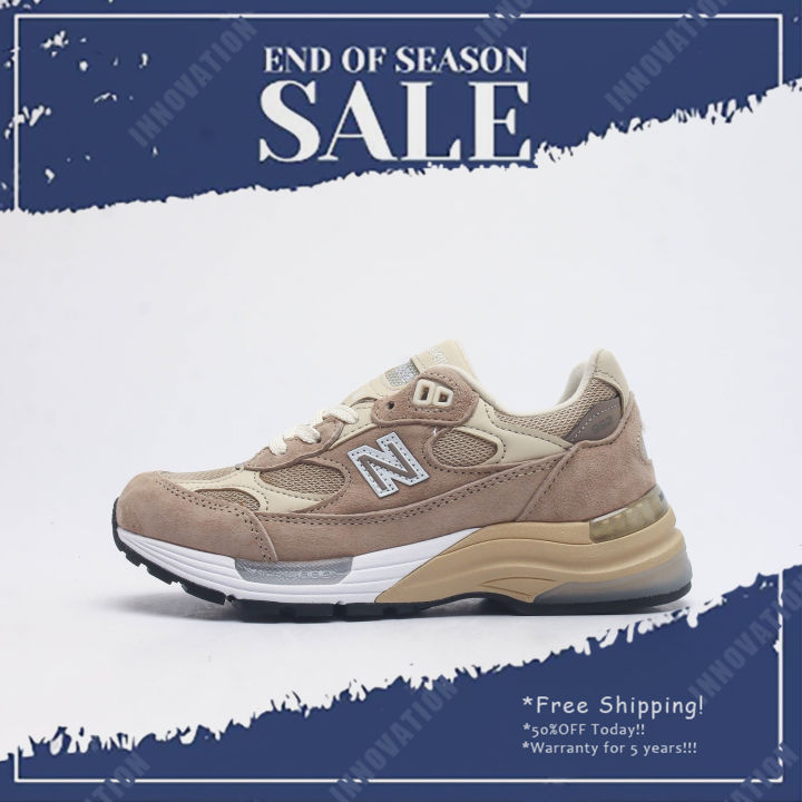 New Balance NB992 ของแท้อย่างเป็นทางการ รองเท้าผ้าใบผู้ชายและผู้หญิง ...