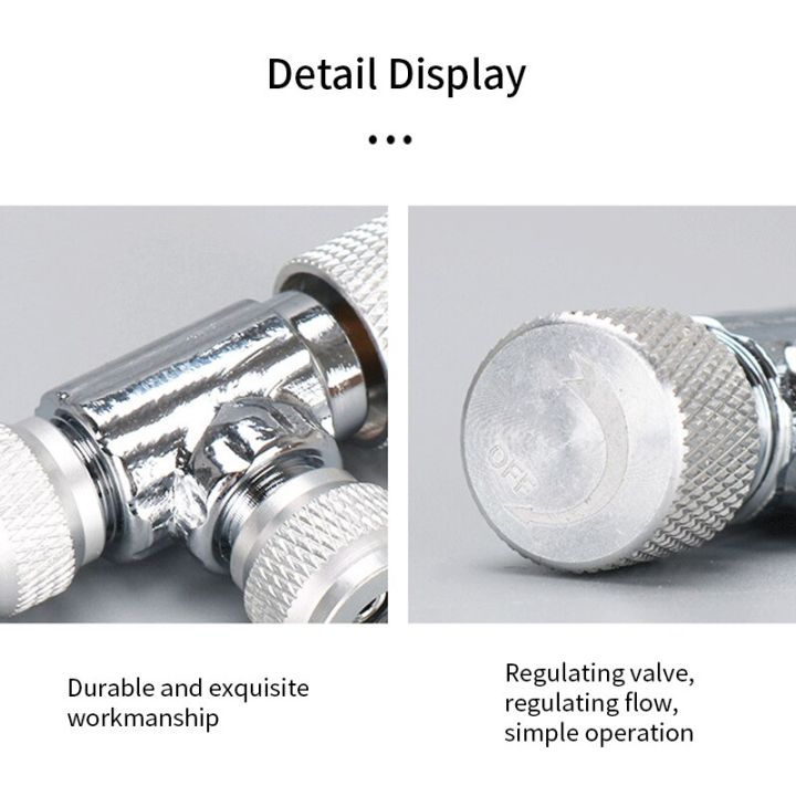 Aquarium CO2 One-Way Bubble Regulator Diffuser Single-Head Double-Head ...