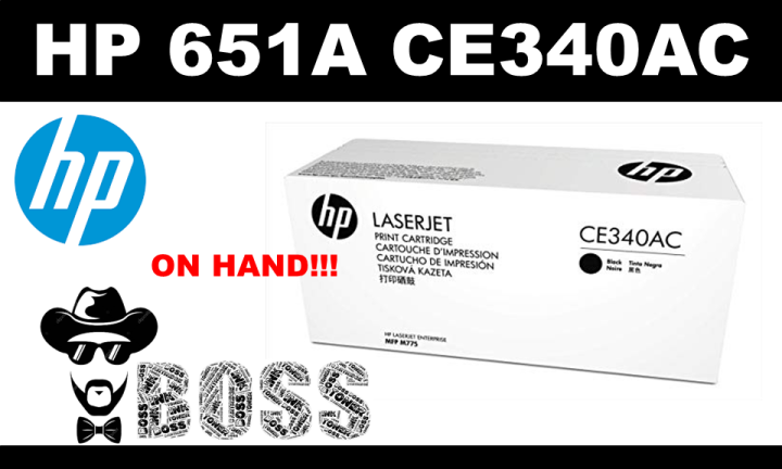 HP 651A CE340AC Original Toner Cartridge | Lazada PH