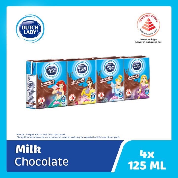 Dutch Lady Disney Princess 125ML Milky Chocolate UHT Milk | Lazada ...