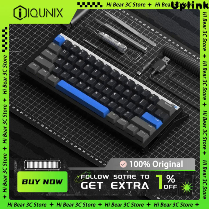 New IQUNIX EZ63 EZ60 Mechanical Keyboard Magnetic Switch Aluum Alloy 8K ...
