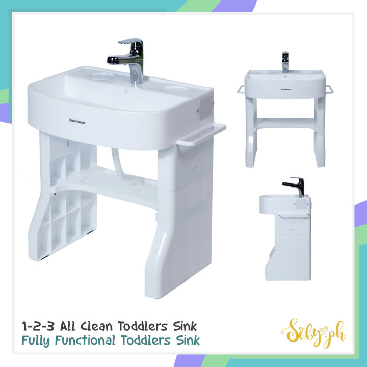 SOBY PH- 1-2-3 All Clean Toddler Sink Fully Functional Toddler Sink ...