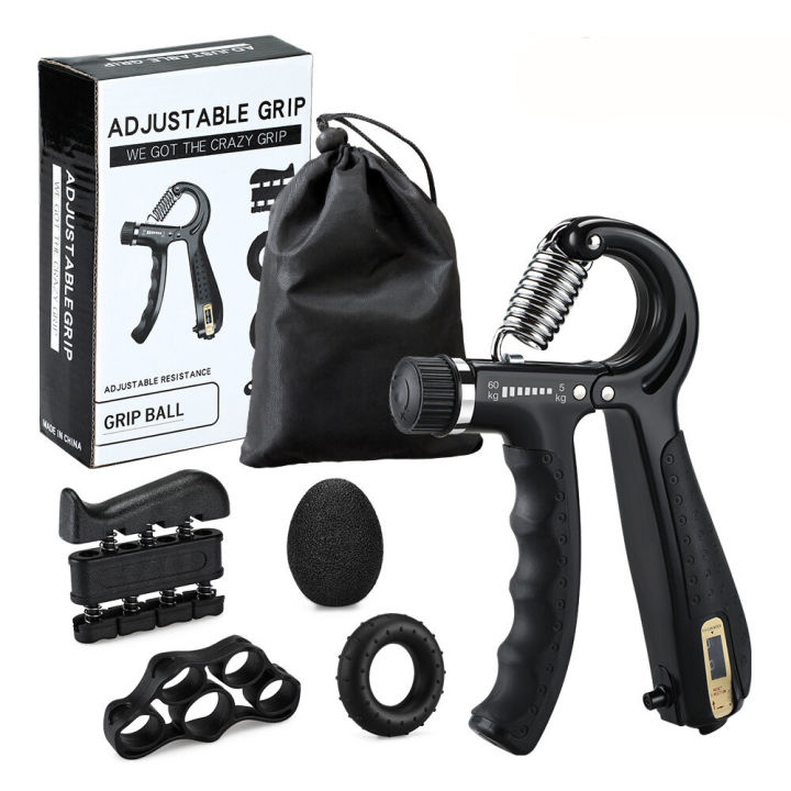 5 pcs มือ Power G Rip Strength มือจับนิ้วข้อมือความแข็งแรงยิมฟิตเนสฤดู ...