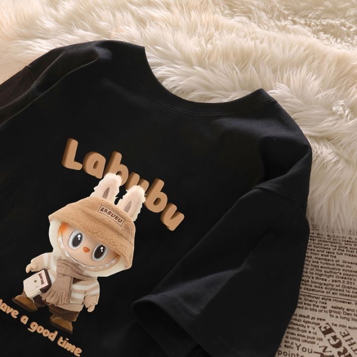 KAOS UNISED LABUBU LISA KOREAN LENGAN PENDEK | Lazada Indonesia