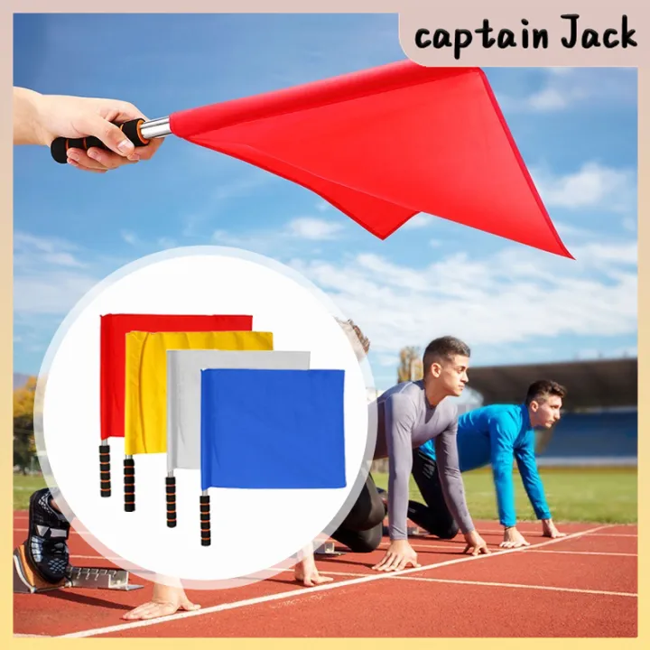 Track And Field Race Command Flag Volleyball Race Linesman Referee Flag ...