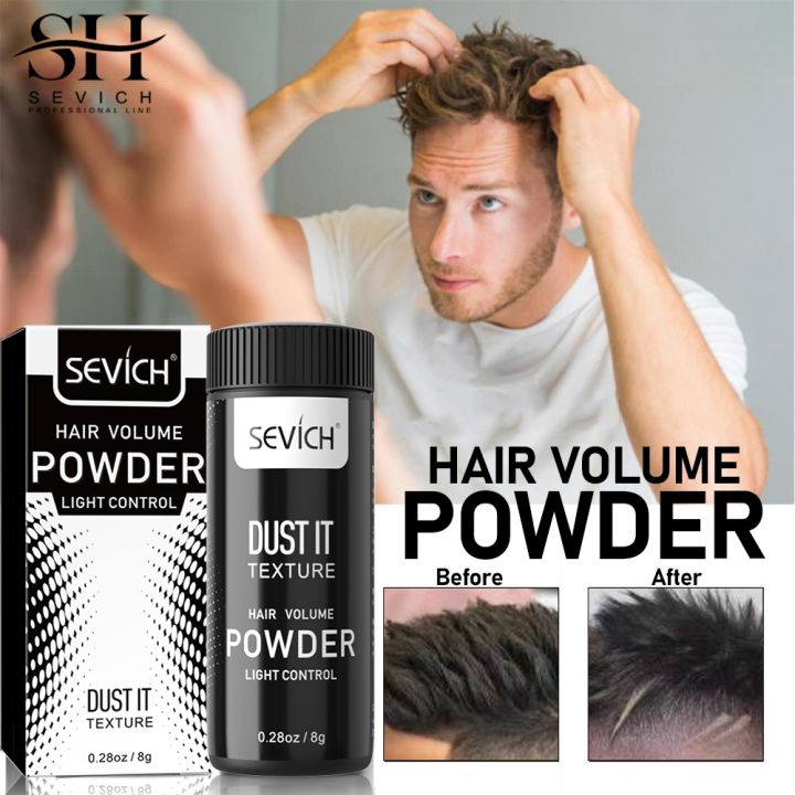 SEVICH Hair Powder 8g Unisex Hair Styling Refreshing Fluffy Powder Hair ...