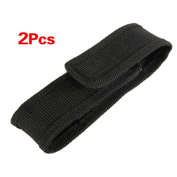 13cm Black Nylon Holster Holder Belt Pouch Case Bag for LED Flashlight ...