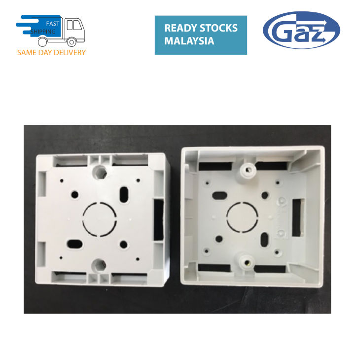 3x3 switch white box wall switch bottom socket PVC junction box single ...
