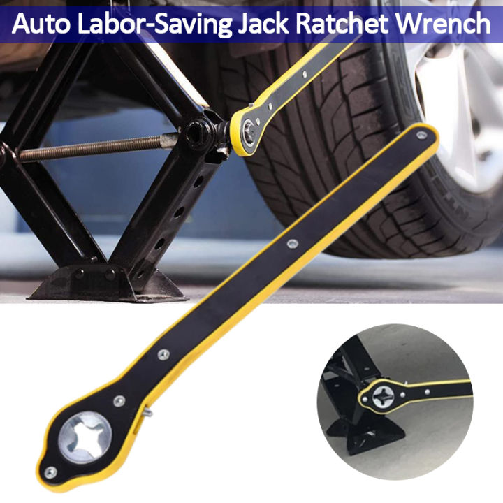 Auto Labor-Saving Jack Ratchet Wrench with Long Handle Car Repair Tool ...