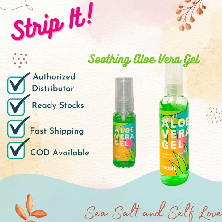 Strip It Aloe Vera Gel | Lazada PH
