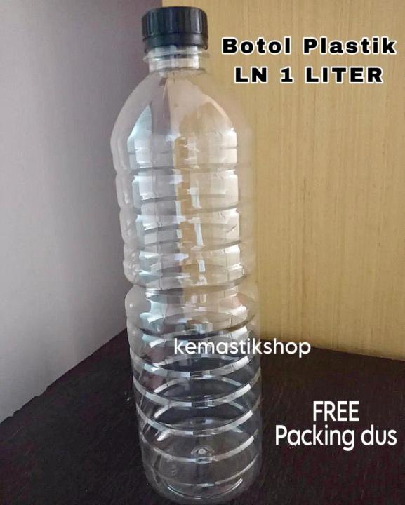 Botol plastik 1000ml / 1 Liter / 25 Pcs | Lazada Indonesia