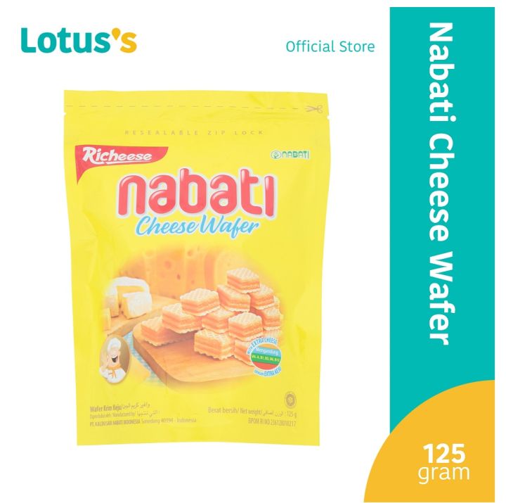 Richeese Nabati Cheese Wafer 125G | Lazada
