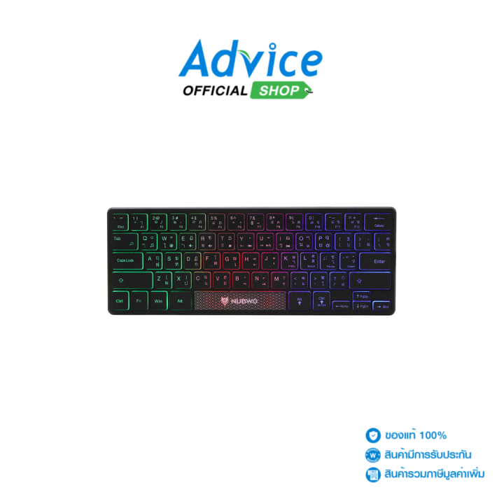 USB KEYBOARD MINI NUBWO NK-40 ORCA BLACK | Lazada.co.th