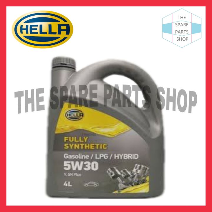 HELLA ENGINE OIL 5W30 SN FULLY SYNTHETIC 4Liters (Made In Korea) | Lazada