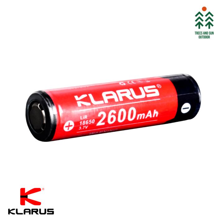 Klarus 18650BAT-26 2600mAh Rechargeable Battery | Lazada