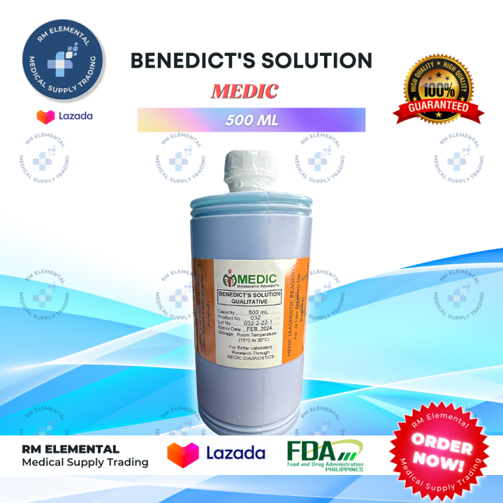 BENEDICT'S SOLUTION 500ML MEDIC | Lazada PH
