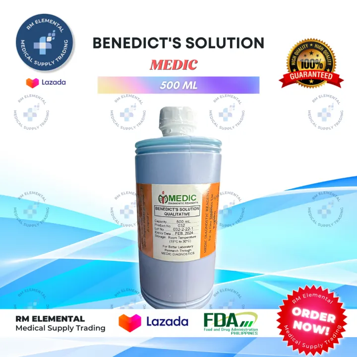 BENEDICT'S SOLUTION 500ML MEDIC | Lazada PH