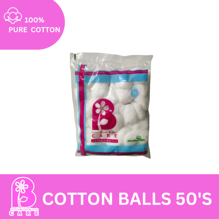 B Care Cotton Balls 50s | Lazada PH