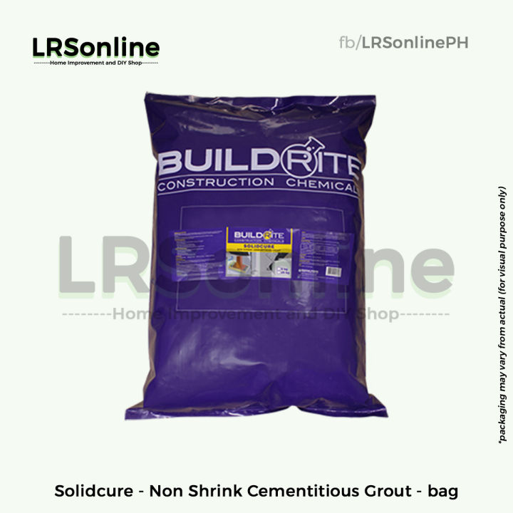 Solidcure - Non Shrink Cementitious Grout - bag | Lazada PH